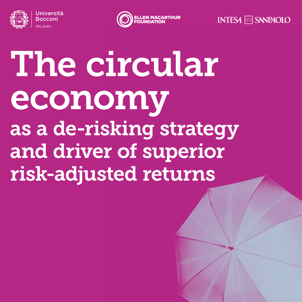 The circular economy as a de-risking strategy and driver of superior ...